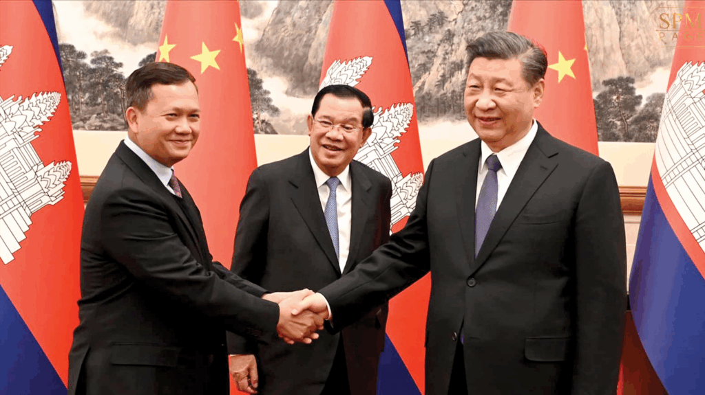 Hun Manet and his father meet Xi – Khmer Post USA